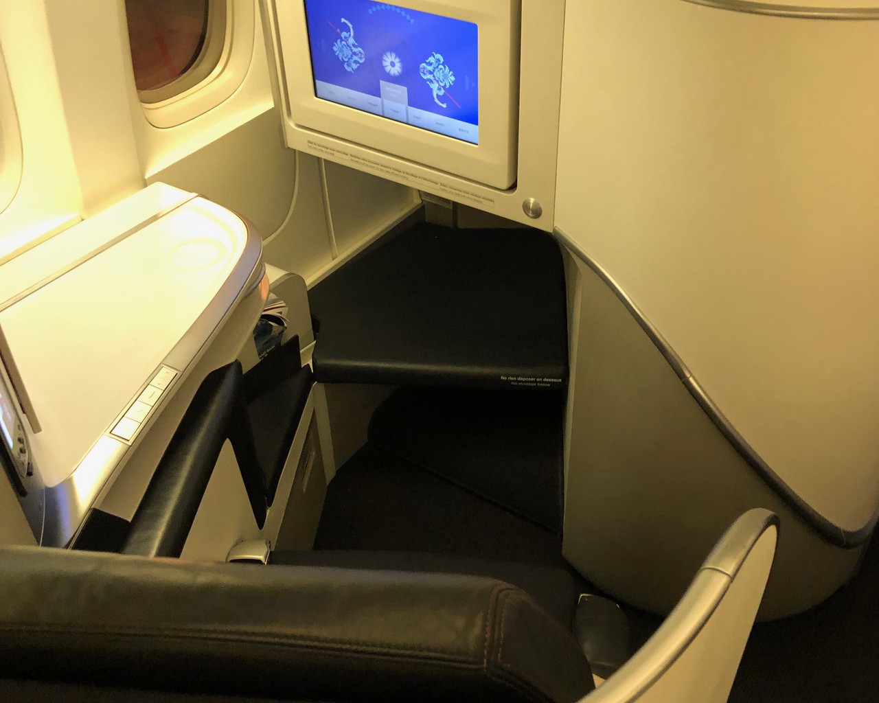 Avis du vol Air France Singapore → Paris en Affaires