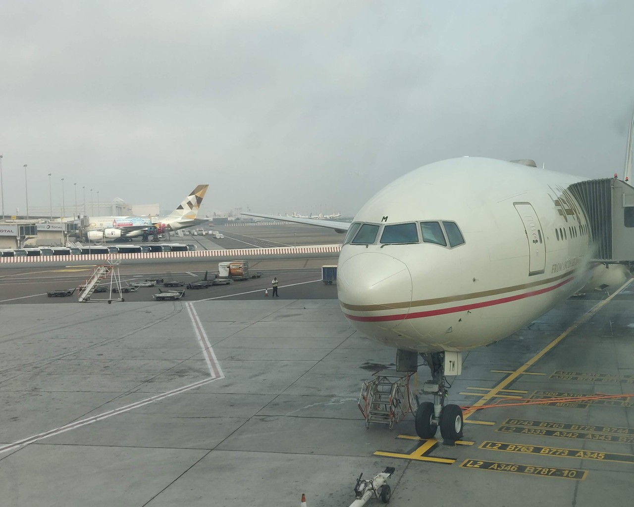 Avis du vol Etihad Airways Abu Dhabi → Paris en Economique