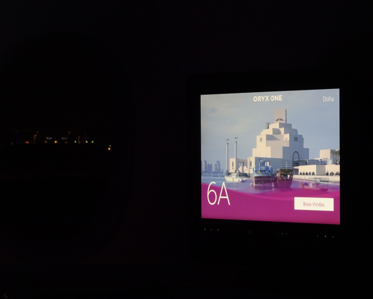 Review of Qatar Airways flight from Doha to Johannesburg in Business