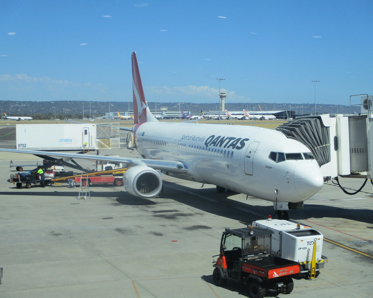 Avis du vol Qantas Perth → Canberra en Economique