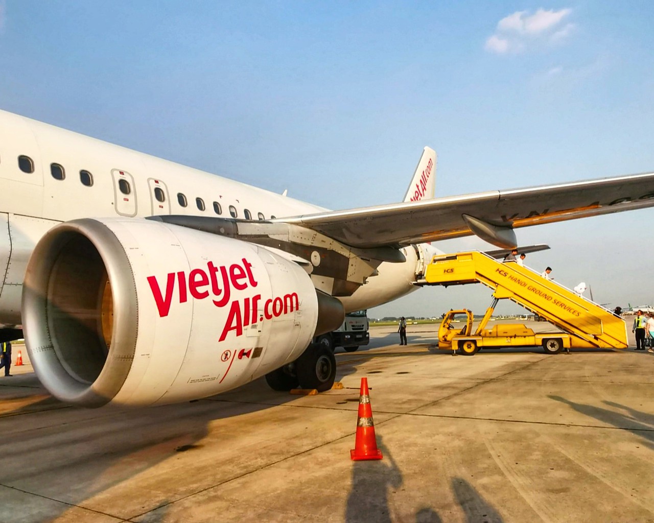 Review of VietjetAir flight from Ho Chi Minh City to Hanoi in Economy