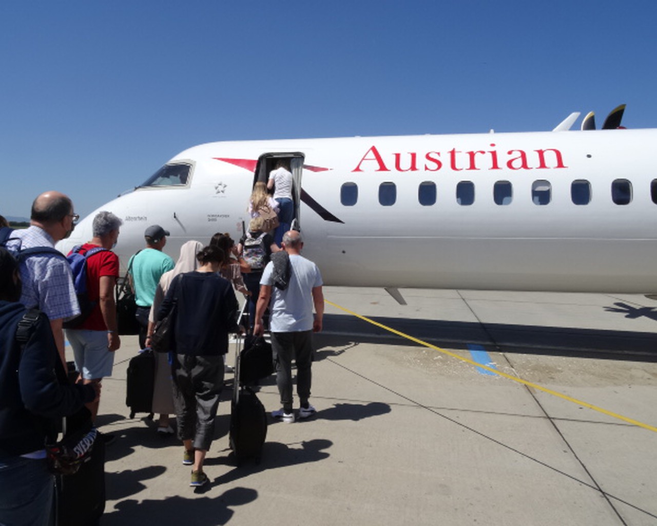 Avis du vol Austrian Airlines Vienna → Warsaw en Economique