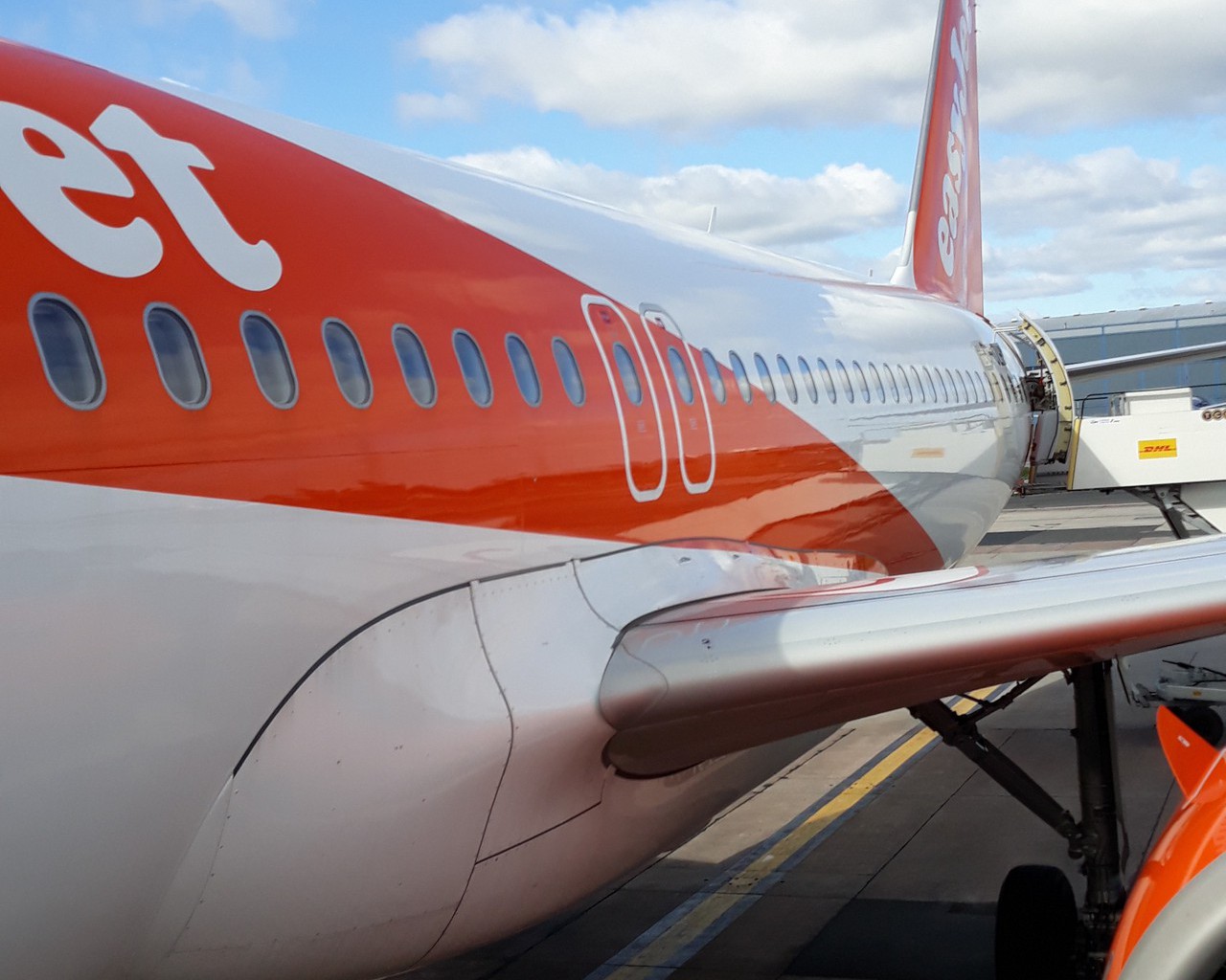 Review of easyJet flight from Manchester to Amsterdam in Economy
