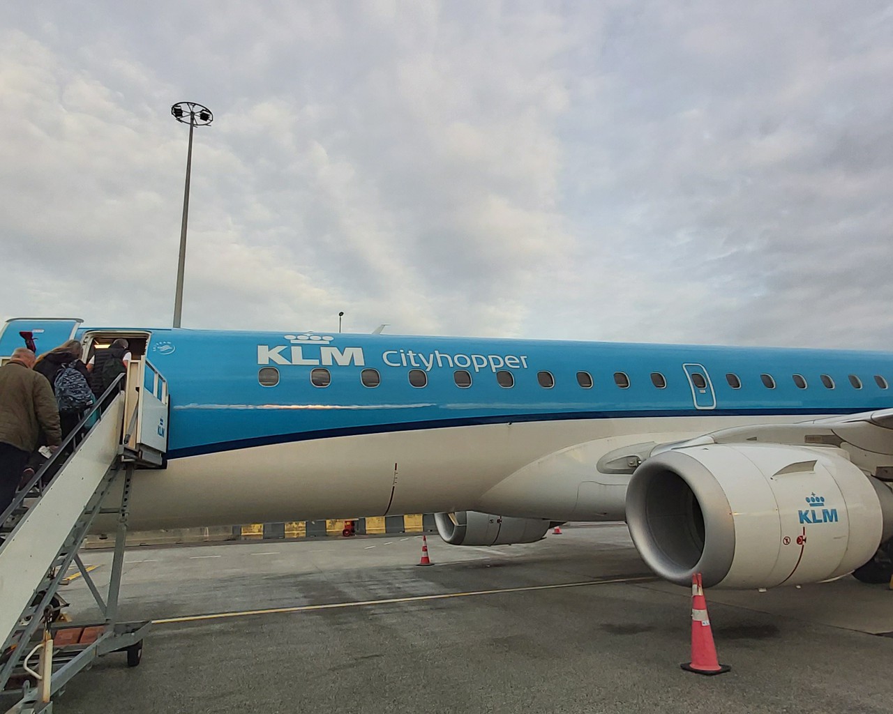 Avis du vol KLM Cityhopper Amsterdam → Bordeaux en Economique