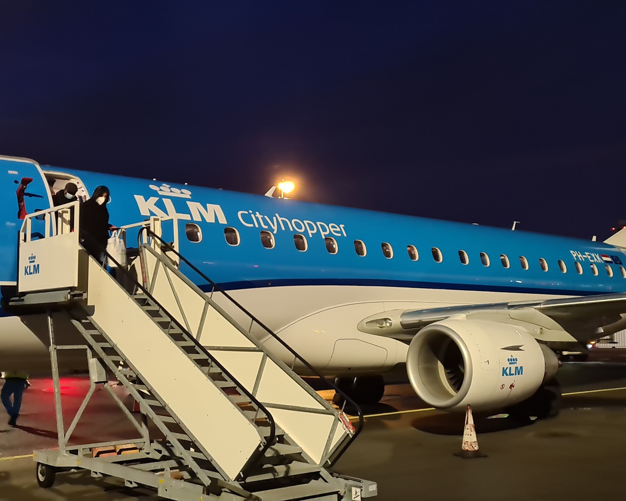 Avis du vol KLM Cityhopper Frankfurt → Amsterdam en Economique