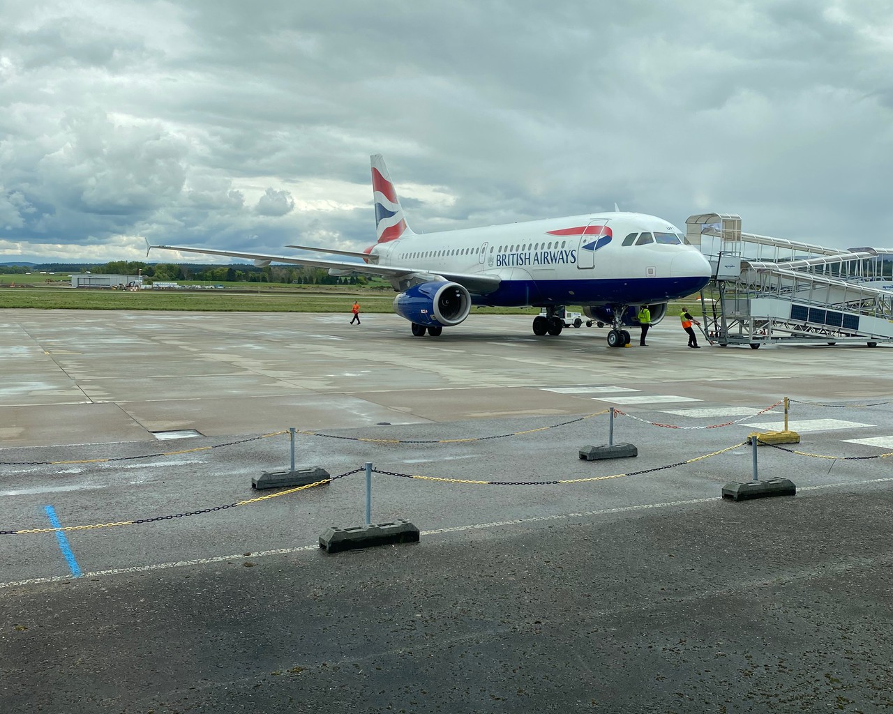 Review of British Airways flight from Inverness to London in Economy