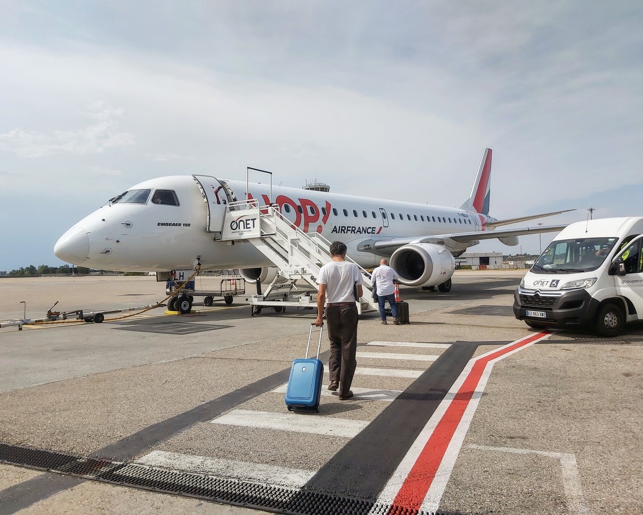 Review of Air France Hop flight from Lyon to Bordeaux in Economy
