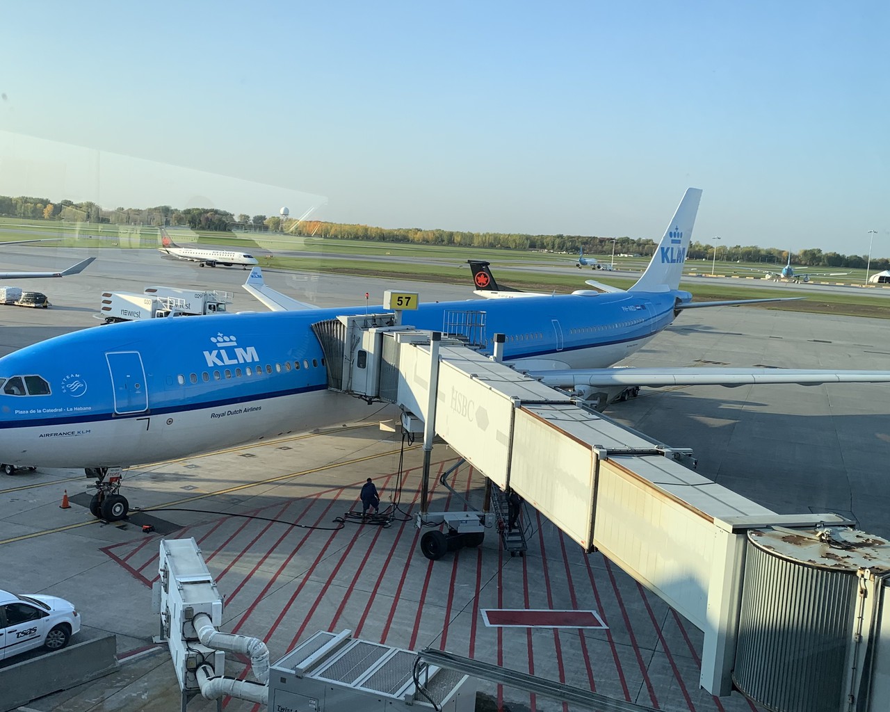 Avis du vol KLM Amsterdam → Montreal en Economique