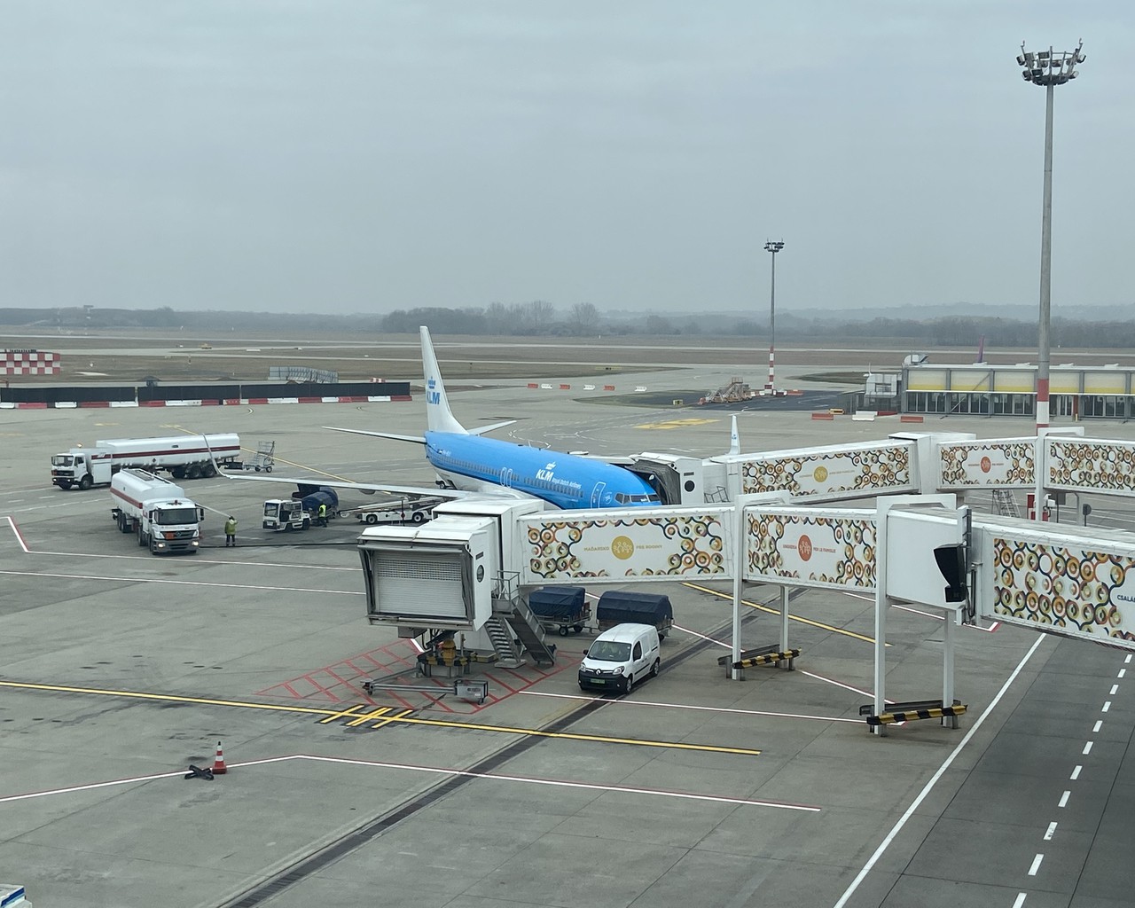 Avis du vol KLM Budapest → Amsterdam en Affaires