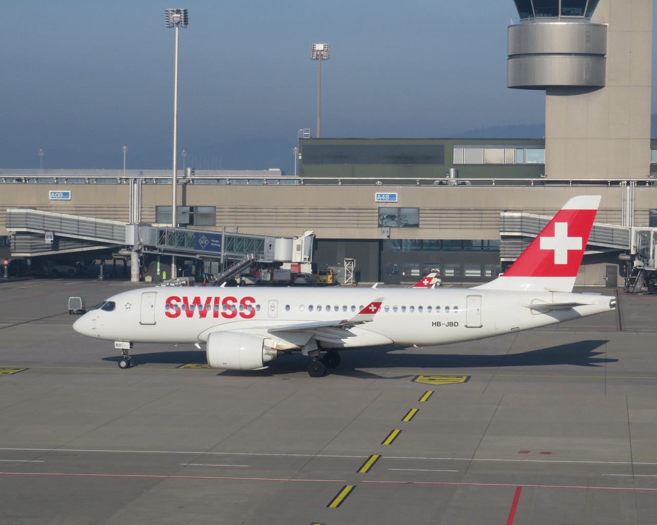 Review of SWISS flight from Zurich to Geneva in Economy