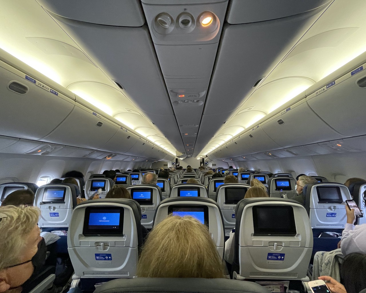 Avis du vol United Washington → Paris en Economique