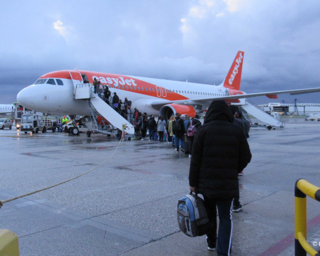 Avis du vol easyJet Nápoli → Paris en Economique