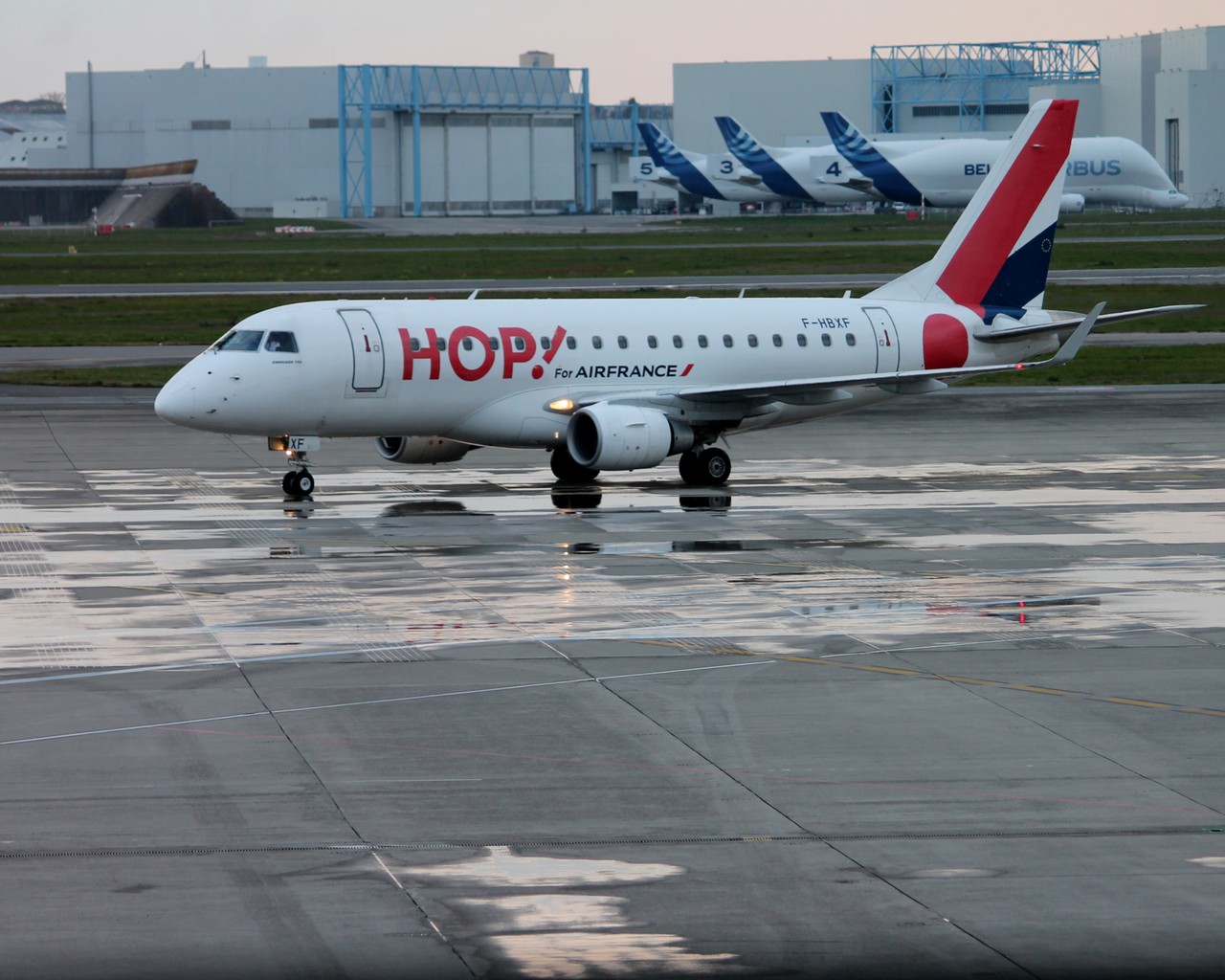 Avis du vol Air France Hop Toulouse → Lyon en Economique