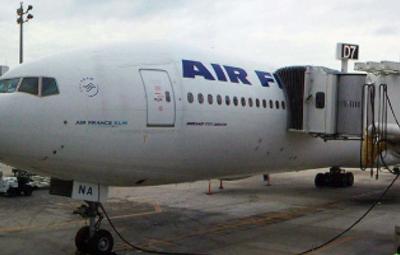 Review of Air France flight from Paris to Houston in Business