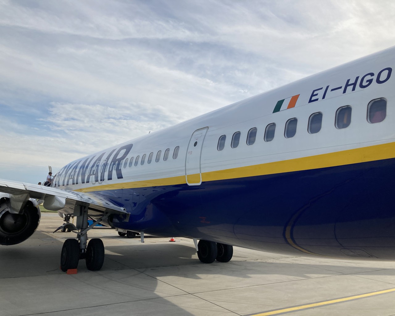 Review of Ryanair flight from Brno to London in Economy