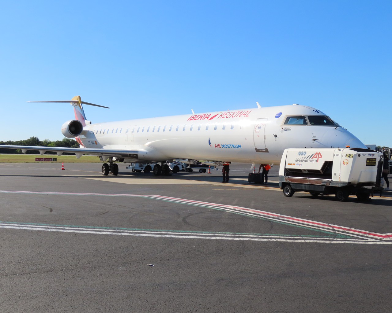 Avis du vol Iberia Regional (Air Nostrum) Nantes → Madrid en Economique