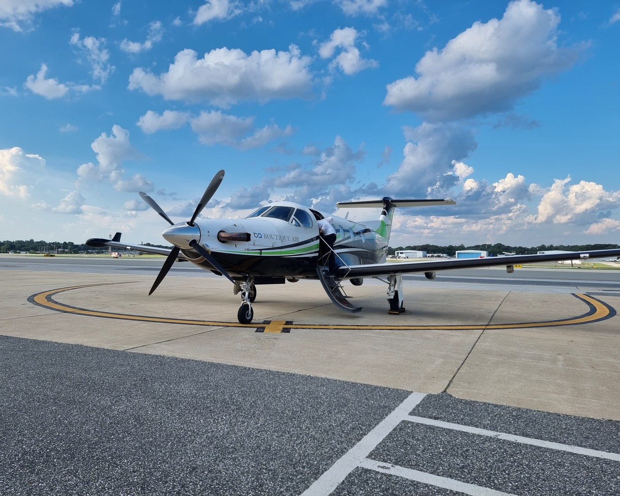 Review of Boutique Air flight from Altoona to Baltimore in Economy