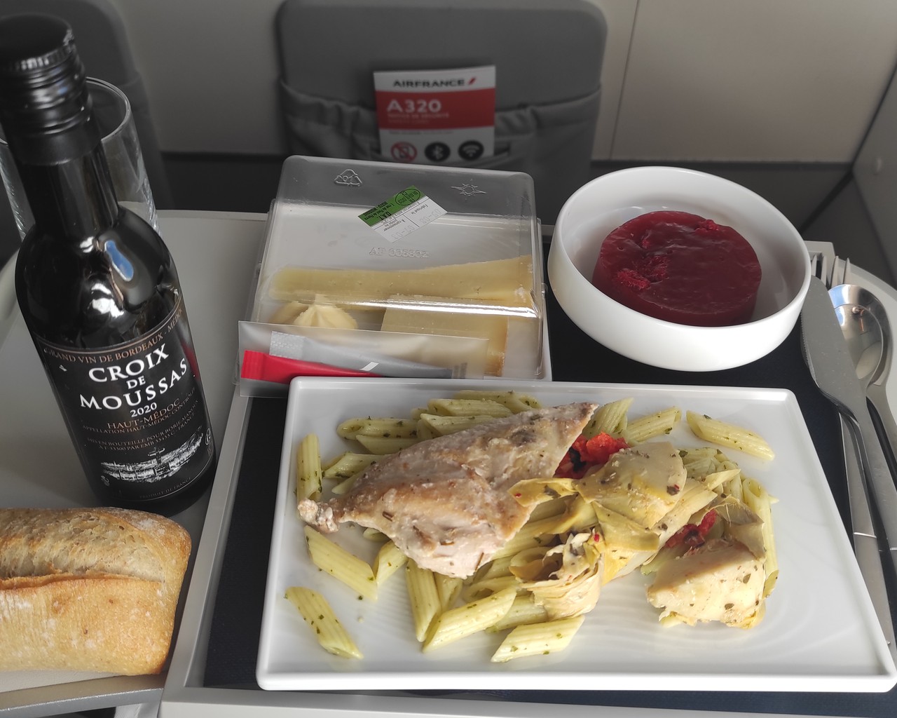 Avis du vol Air France Paris → Madrid en Affaires