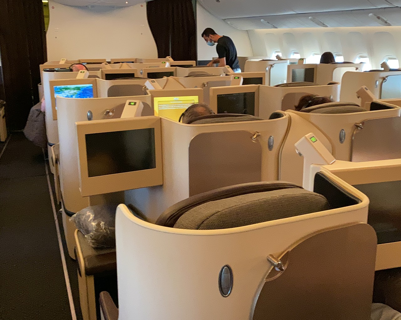 Avis du vol Etihad Airways Bangkok → Abu Dhabi en Affaires