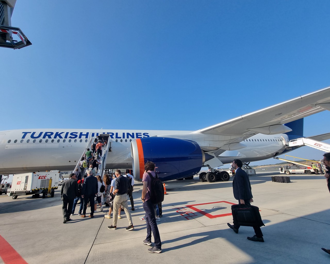 Review of Turkish Airlines flight from Istanbul to Ankara in Economy