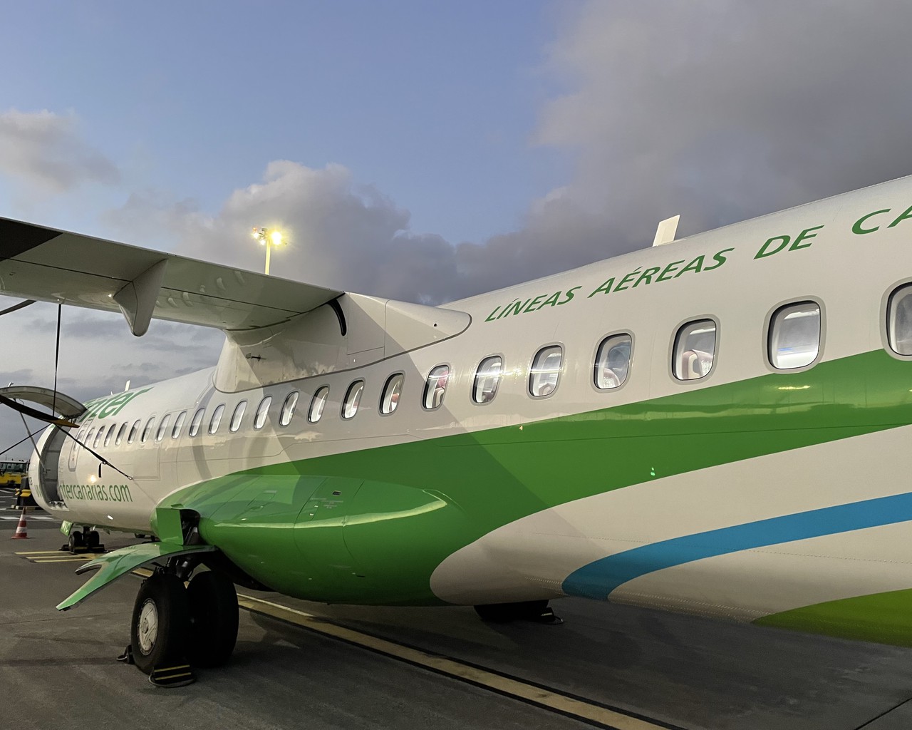 Avis du vol Binter Canarias Funchal → Porto Santo en Economique