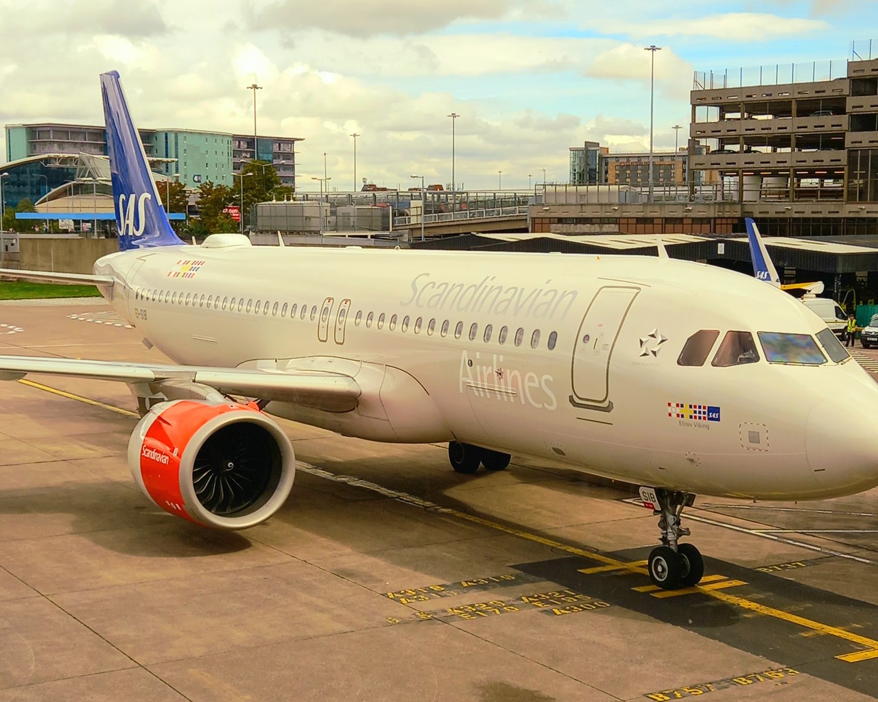 Review of SAS flight from Manchester to Oslo in Economy