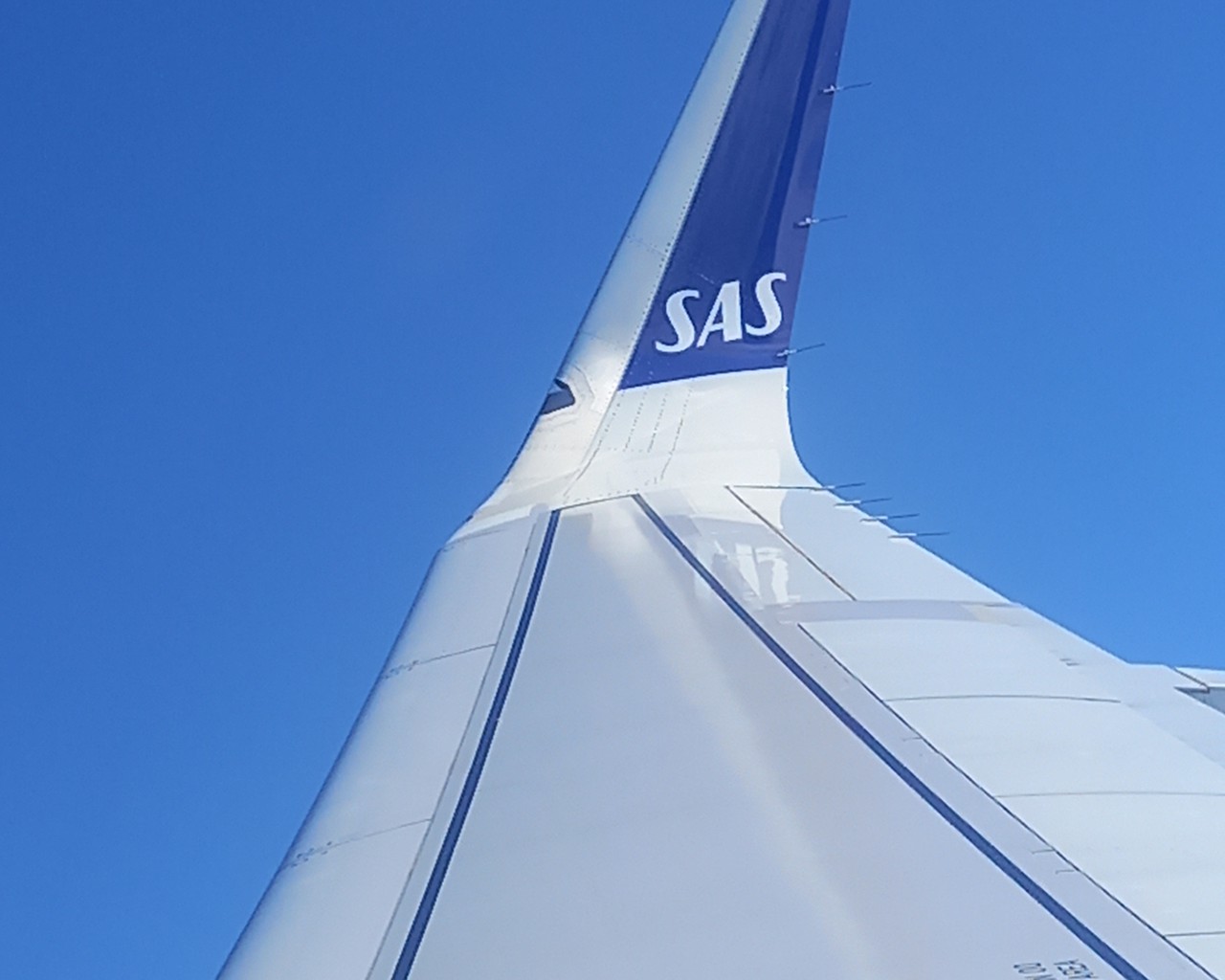 Review of SAS flight from Oslo to Manchester in Economy