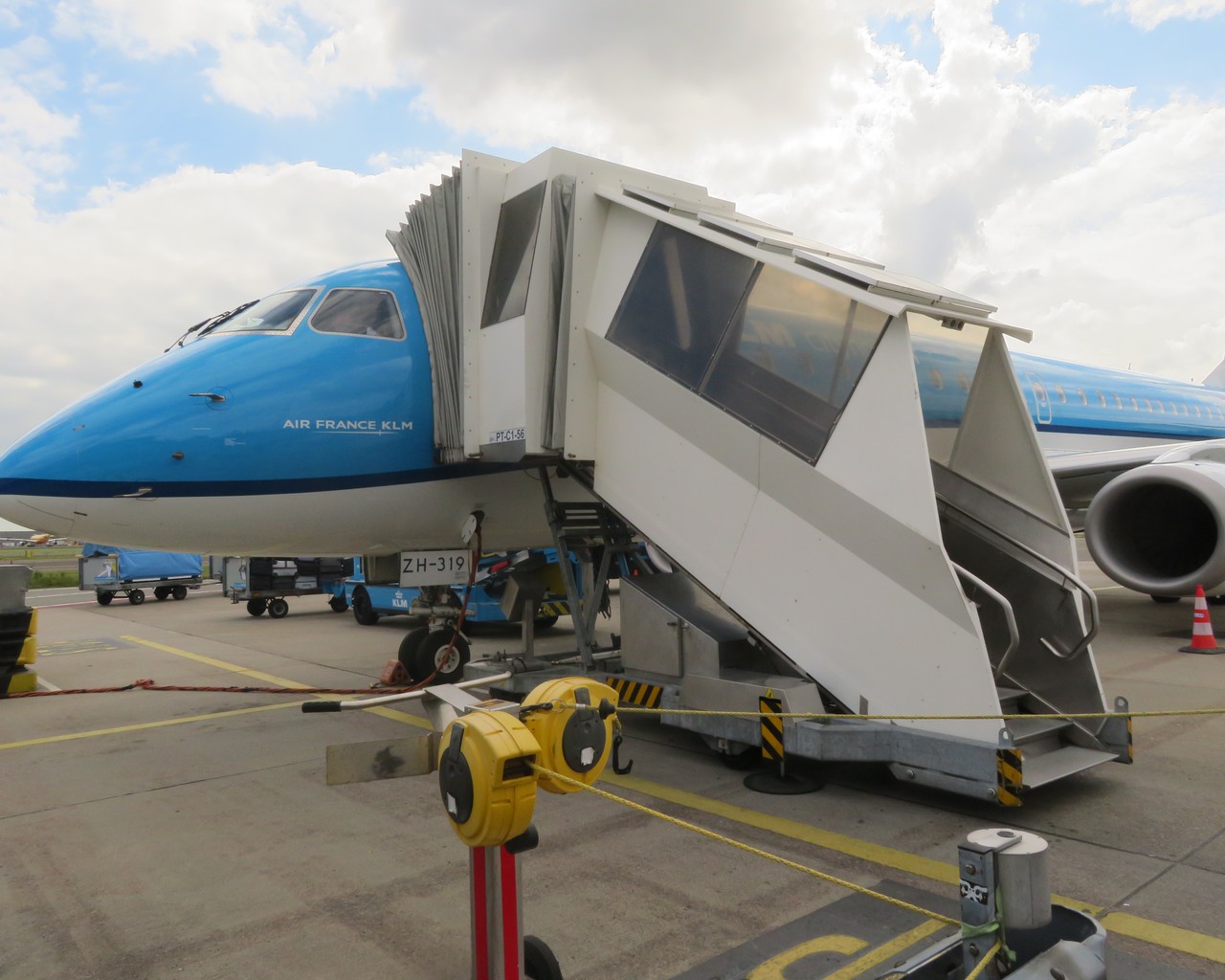 Avis du vol KLM Cityhopper Amsterdam → Geneva en Affaires