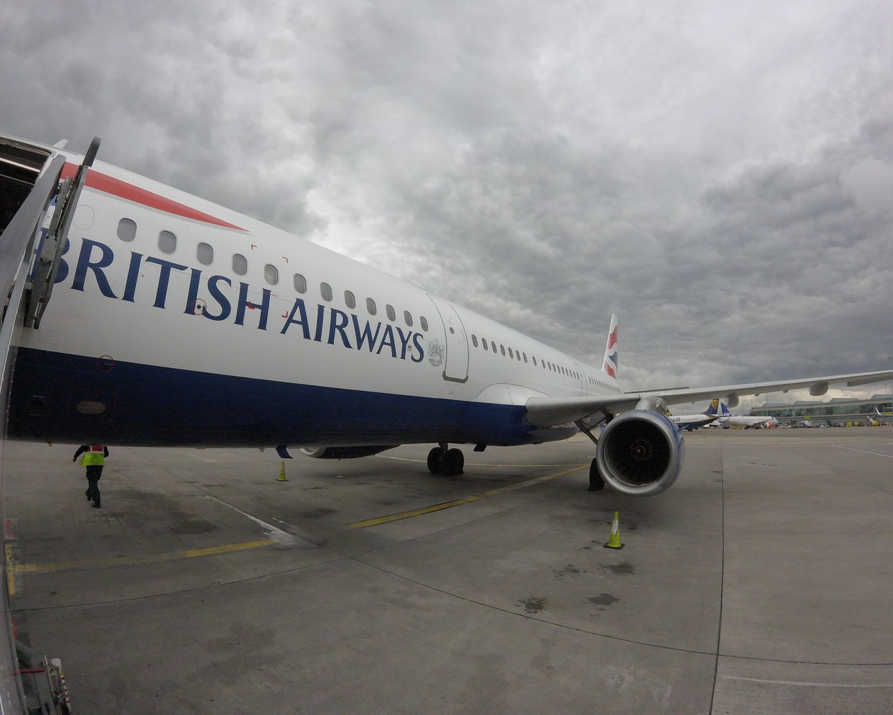 Review of British Airways flight from Dublin to London in Economy
