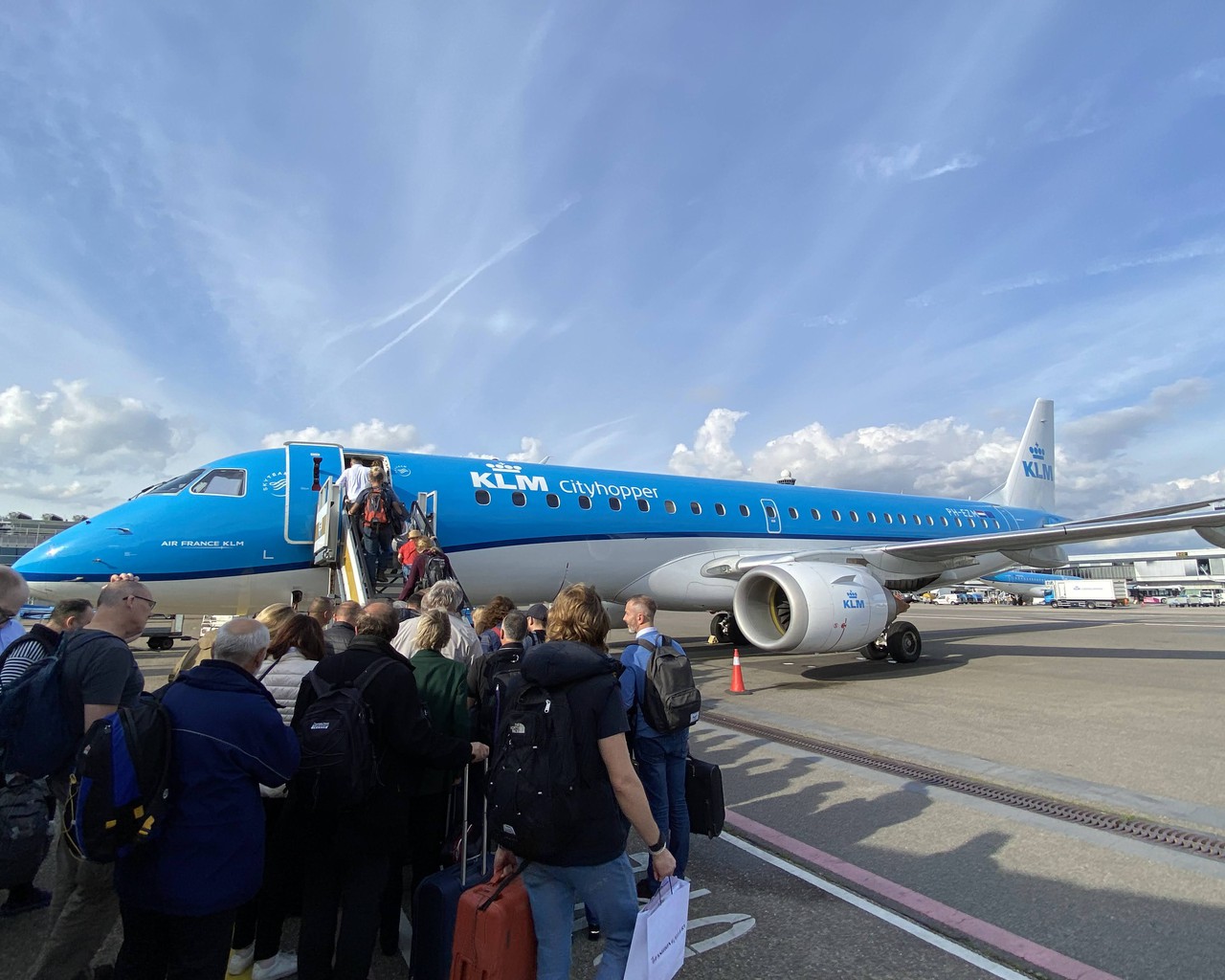 Avis du vol KLM Cityhopper Amsterdam → Warsaw en Economique