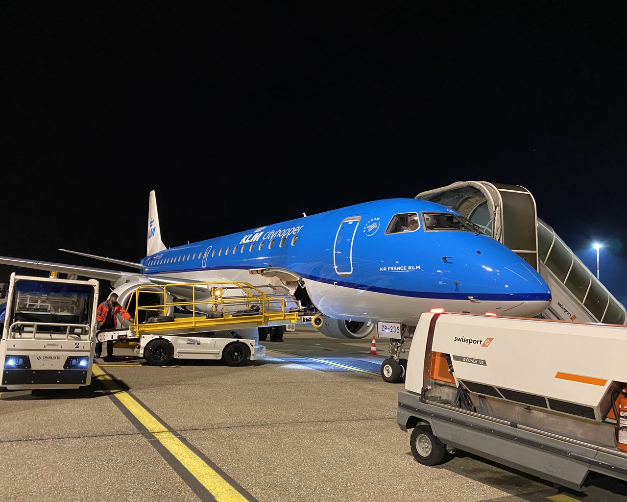 Avis du vol KLM Cityhopper Amsterdam → Mulhouse / Bâle en Economique