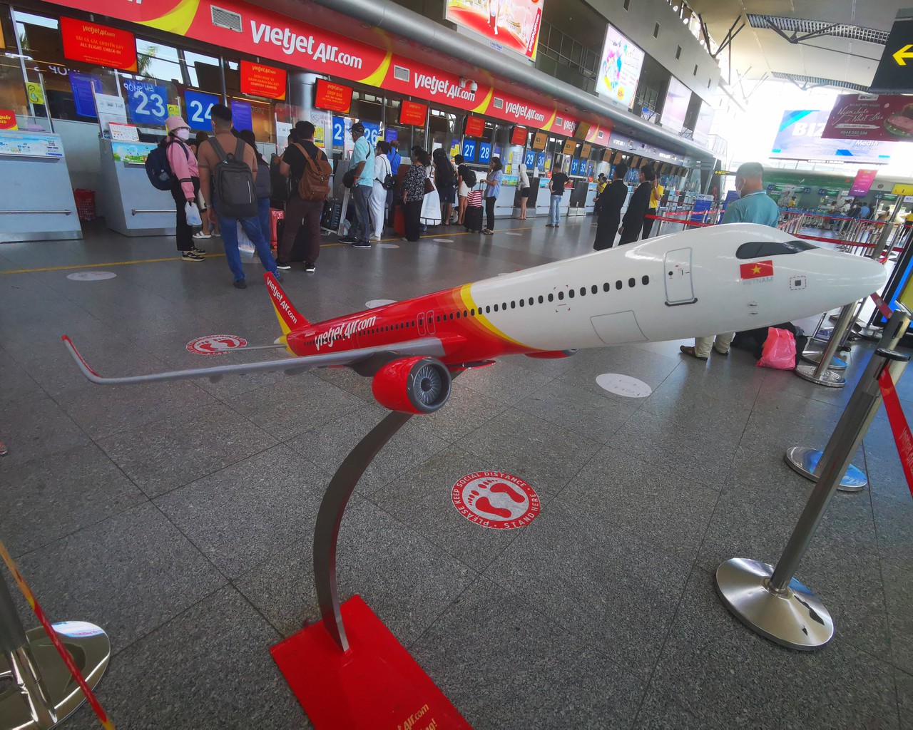 Avis du vol VietjetAir Da Nang → Ho Chi Minh City en Economique