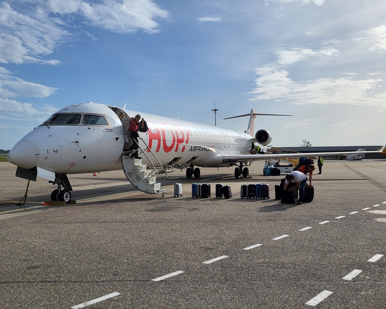 Review of Air France Hop flight from Toulouse to Lyon in Economy