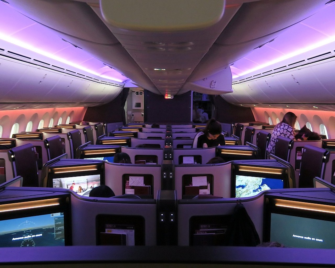 Avis du vol Qatar Airways Paris → Doha en Affaires