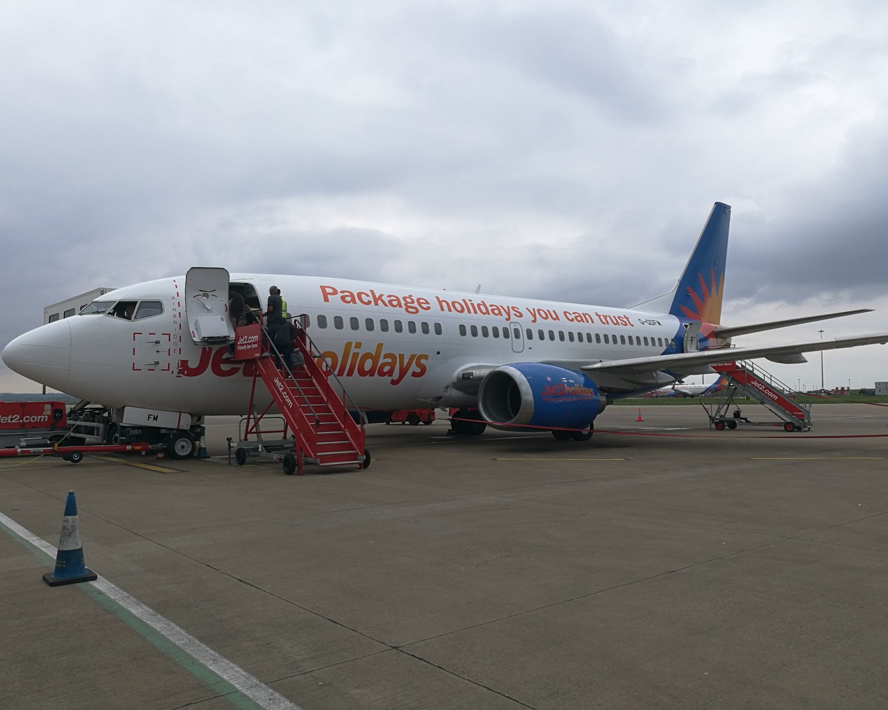 Avis du vol Jet2.com Leeds → Paris en Economique