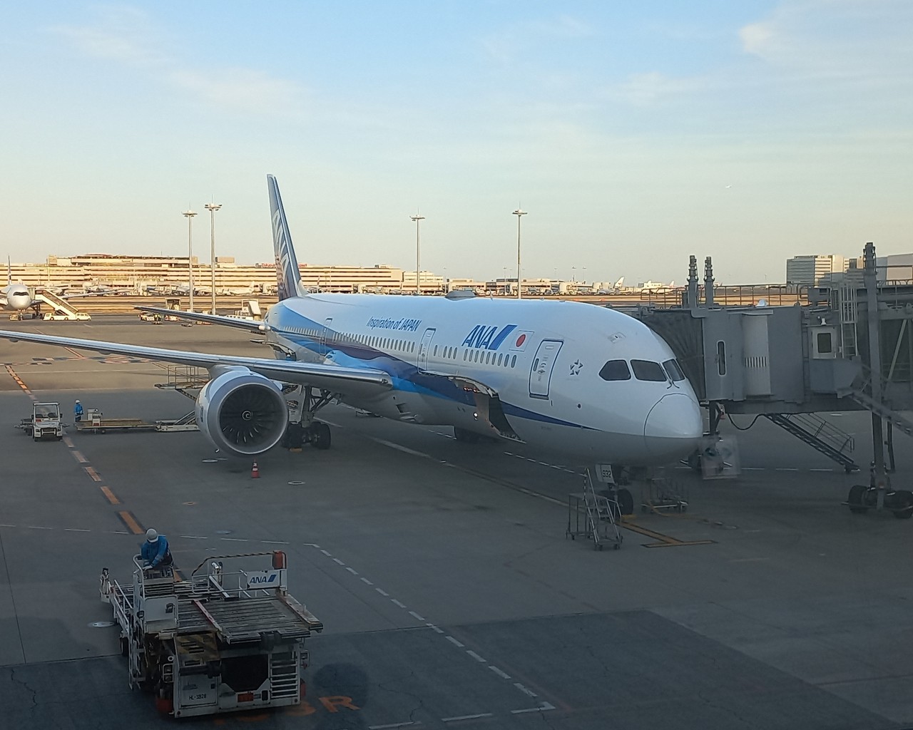 Avis du vol ANA Paris → Tokyo en Premium Eco