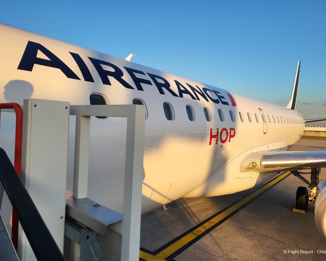 Review of Air France Hop flight from Paris to Turin in Economy