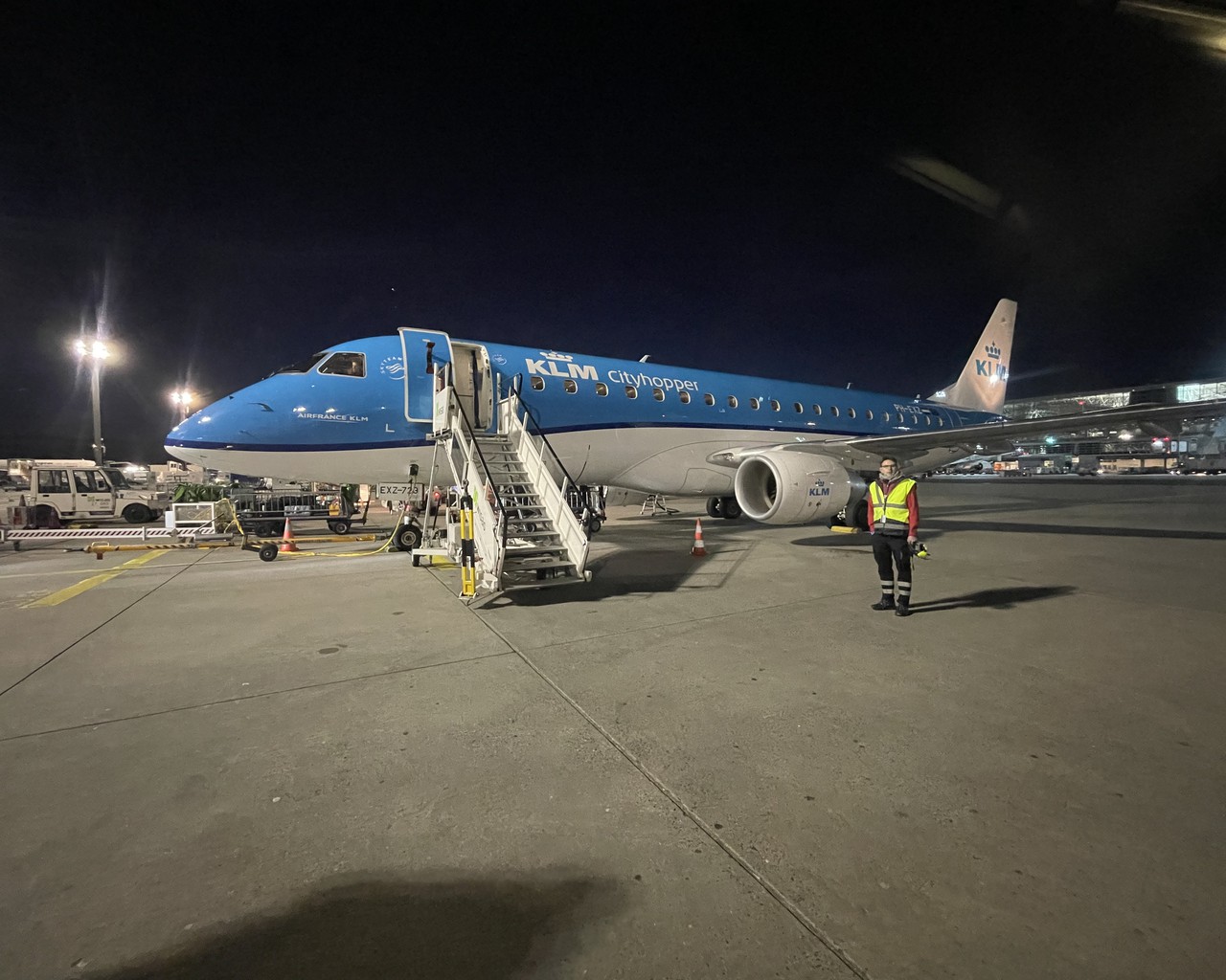 Avis du vol KLM Cityhopper Amsterdam → Frankfurt en Economique