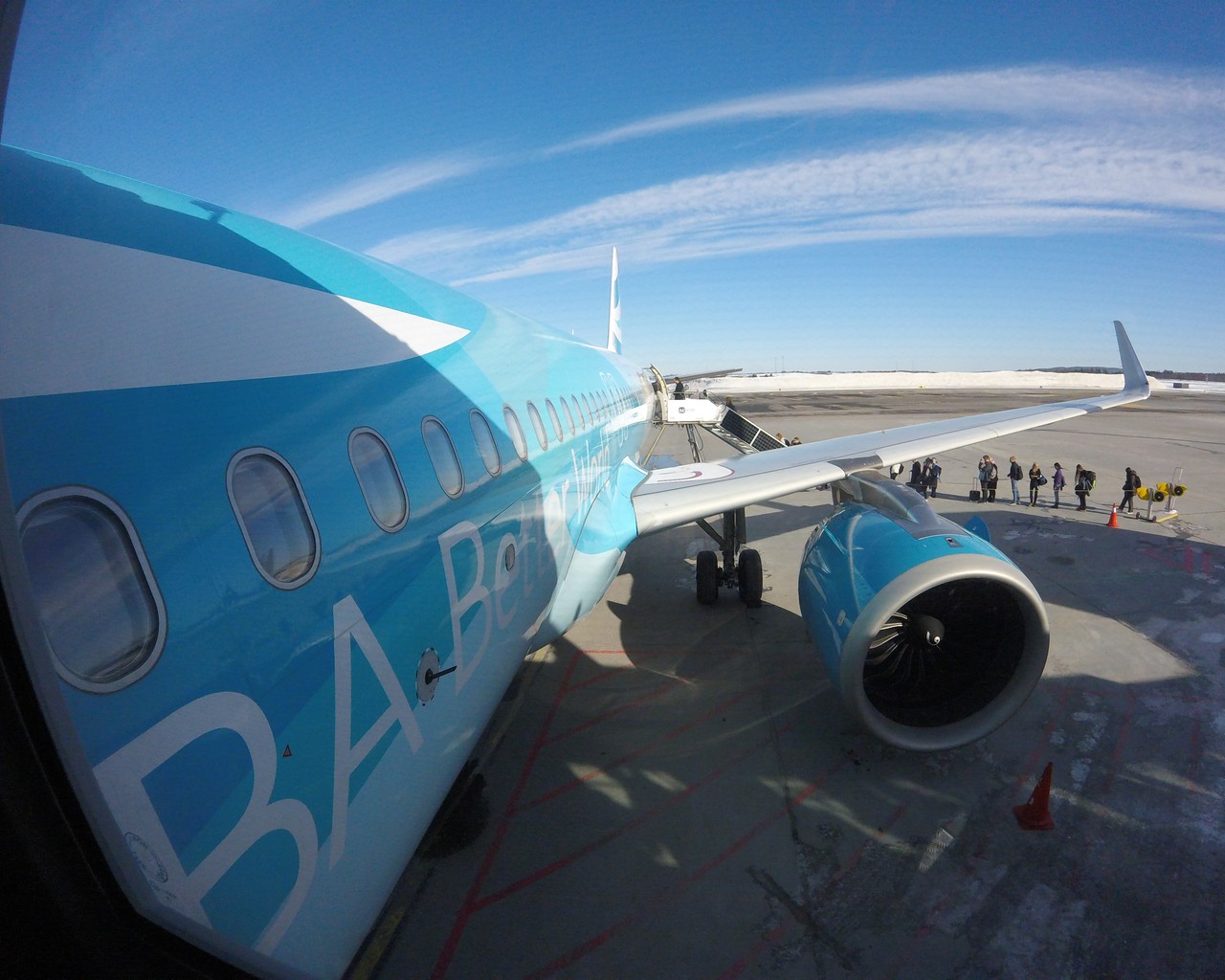 Review of British Airways flight from Oslo to London in Economy