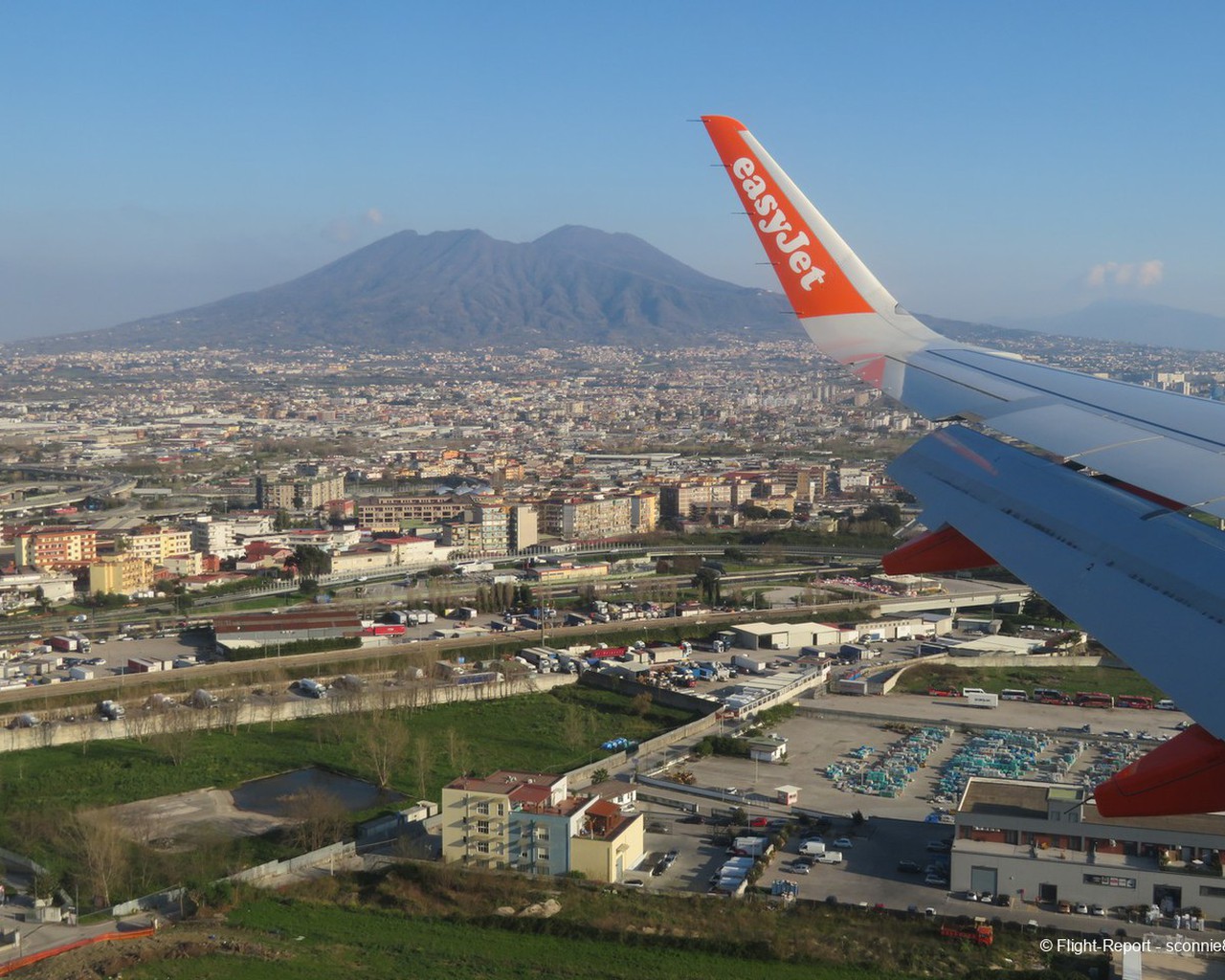 Avis du vol easyJet Nice → Nápoli en Economique