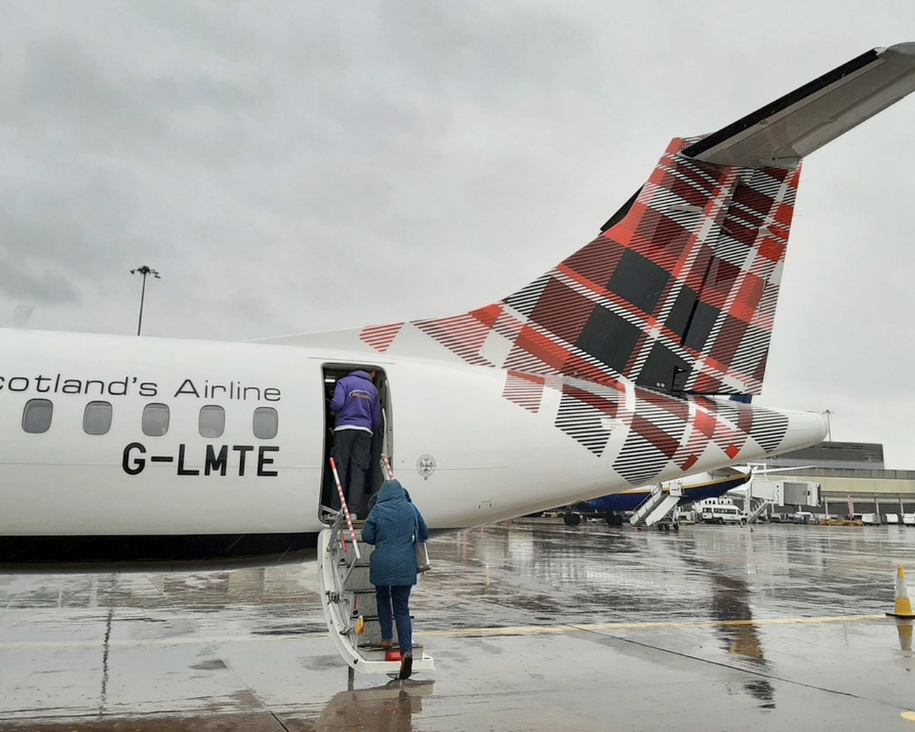 Avis du vol Loganair Manchester → Isle of Man en Economique