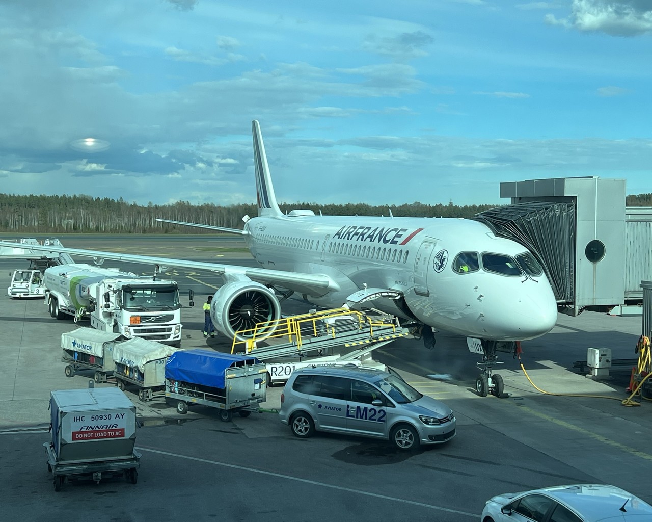 Avis du vol Air France Helsinki → Paris en Economique