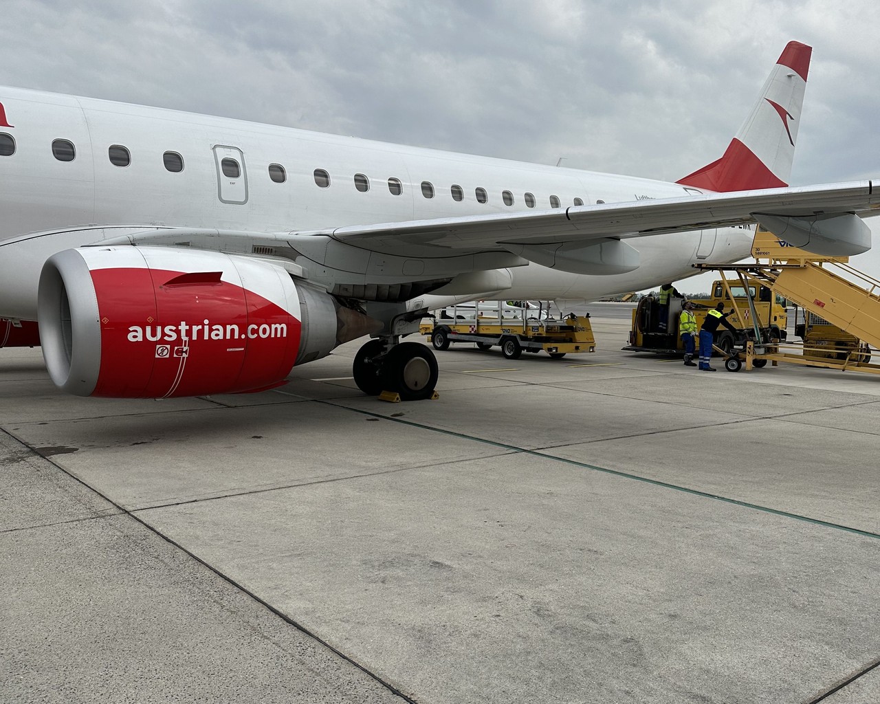 Avis du vol Austrian Airlines Warsaw → Vienna en Affaires