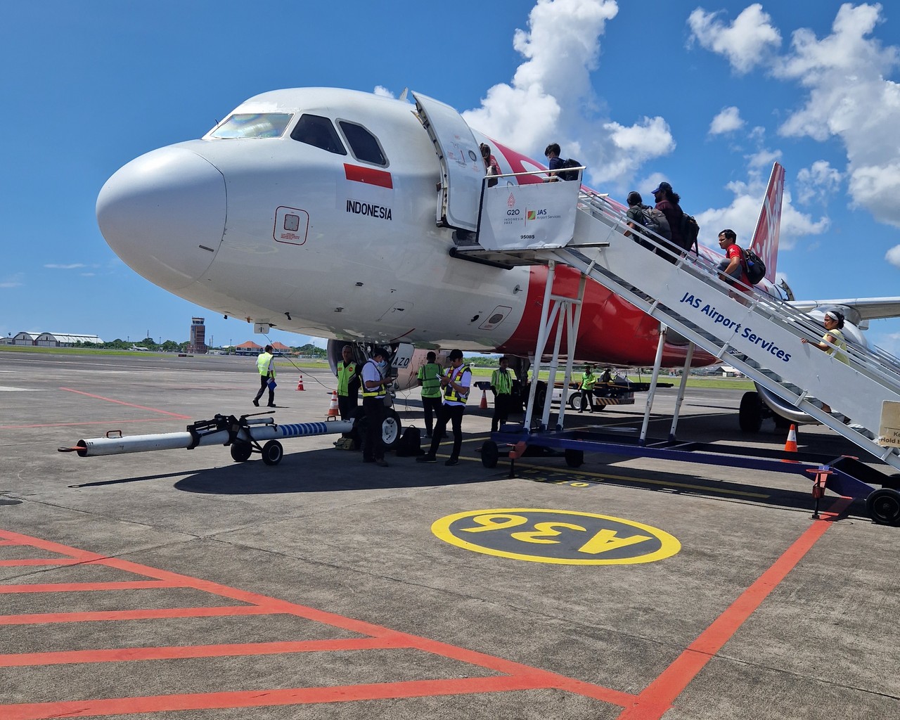 Avis du vol Indonesia AirAsia Denpasar → Labuan Bajo-Flores Island en ...