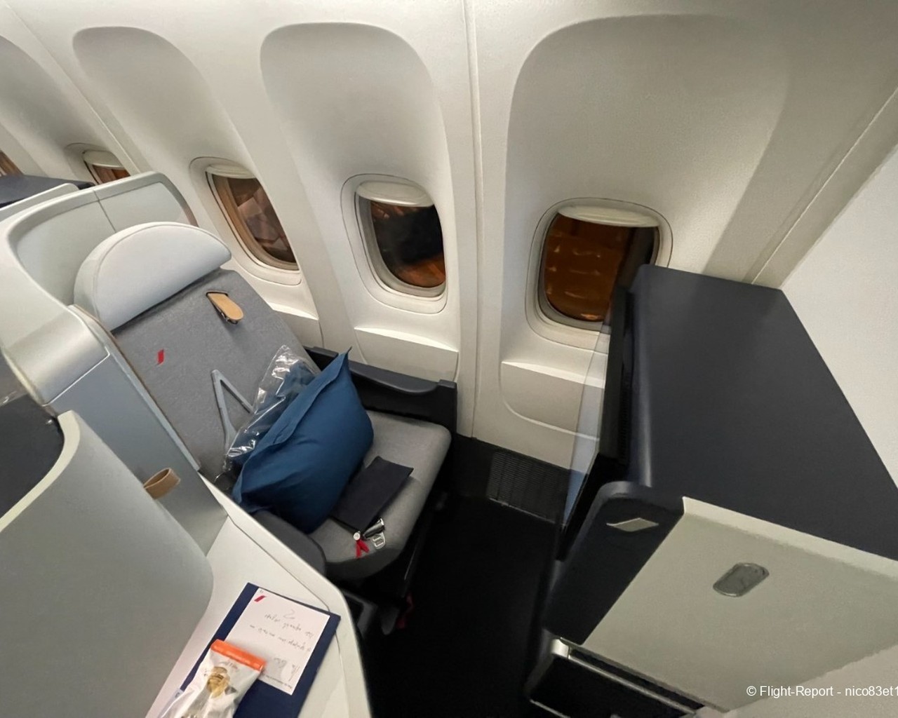 Avis du vol Air France St Denis → Paris en Affaires