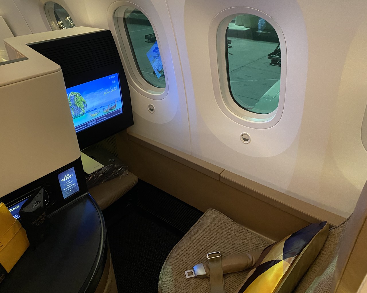 Avis du vol Etihad Airways Abu Dhabi → Phuket en Affaires