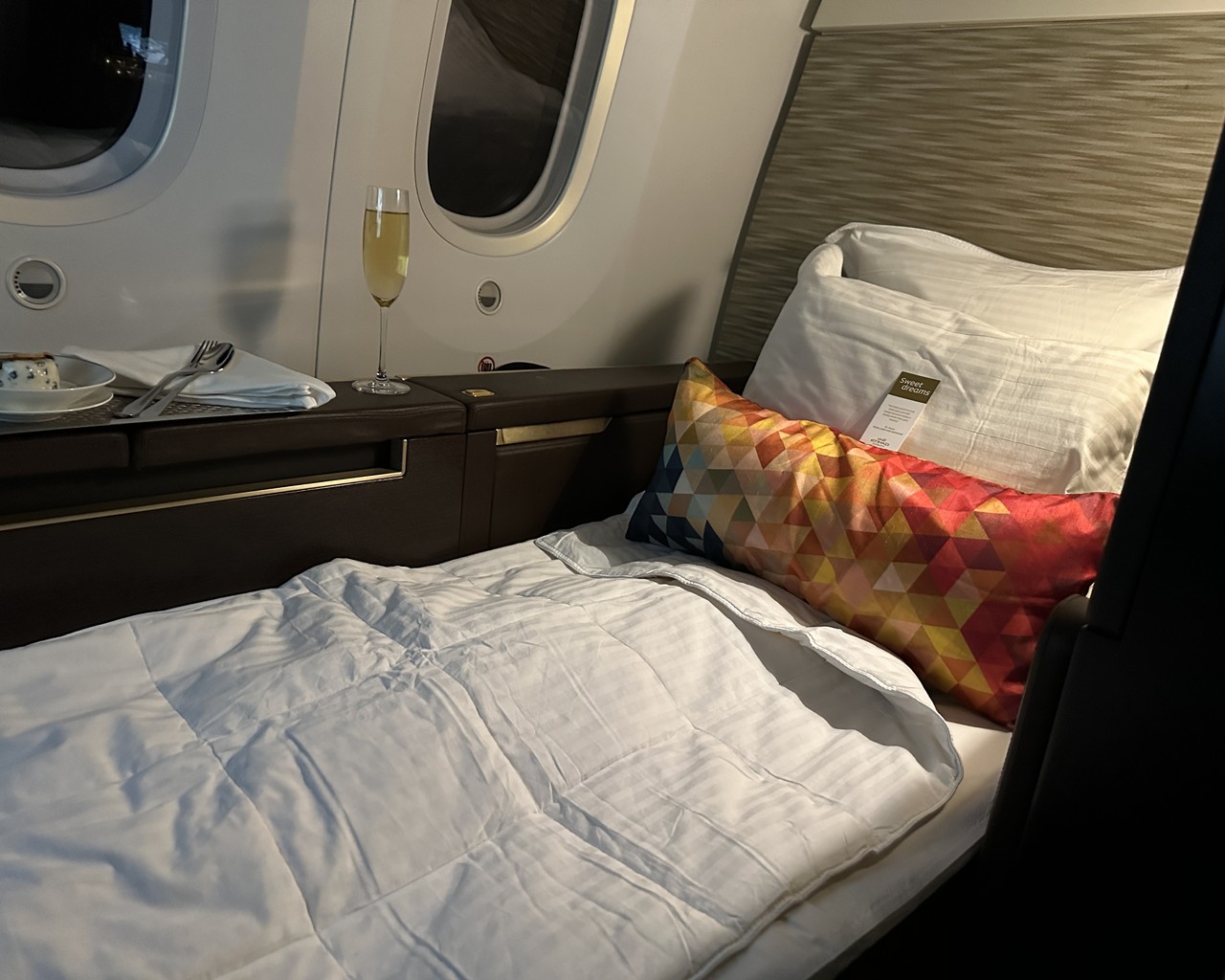 Avis du vol Etihad Airways London → Abu Dhabi en Première