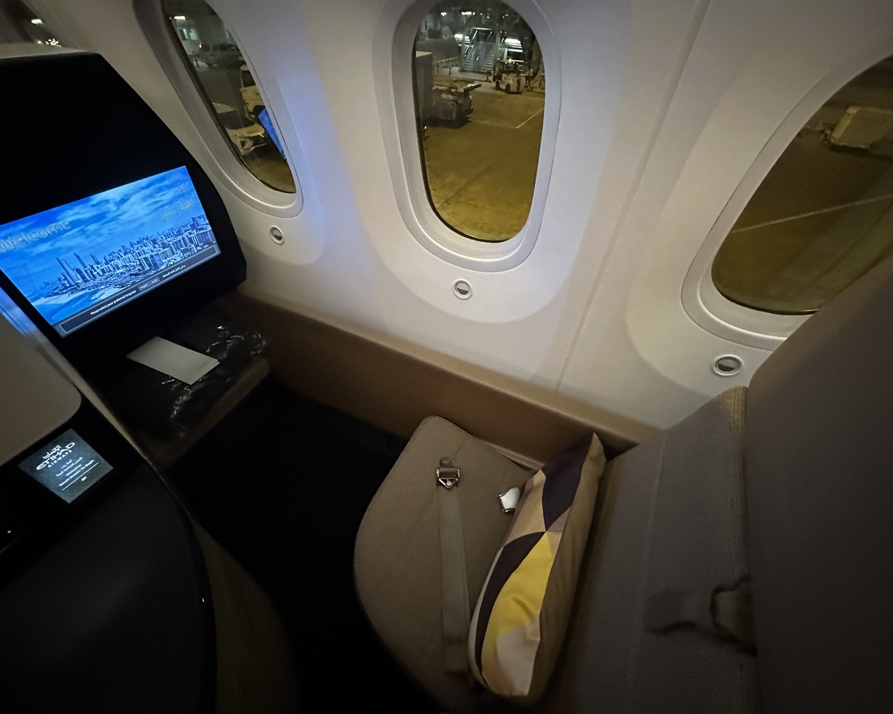 Avis du vol Etihad Airways Bangkok → Abu Dhabi en Affaires