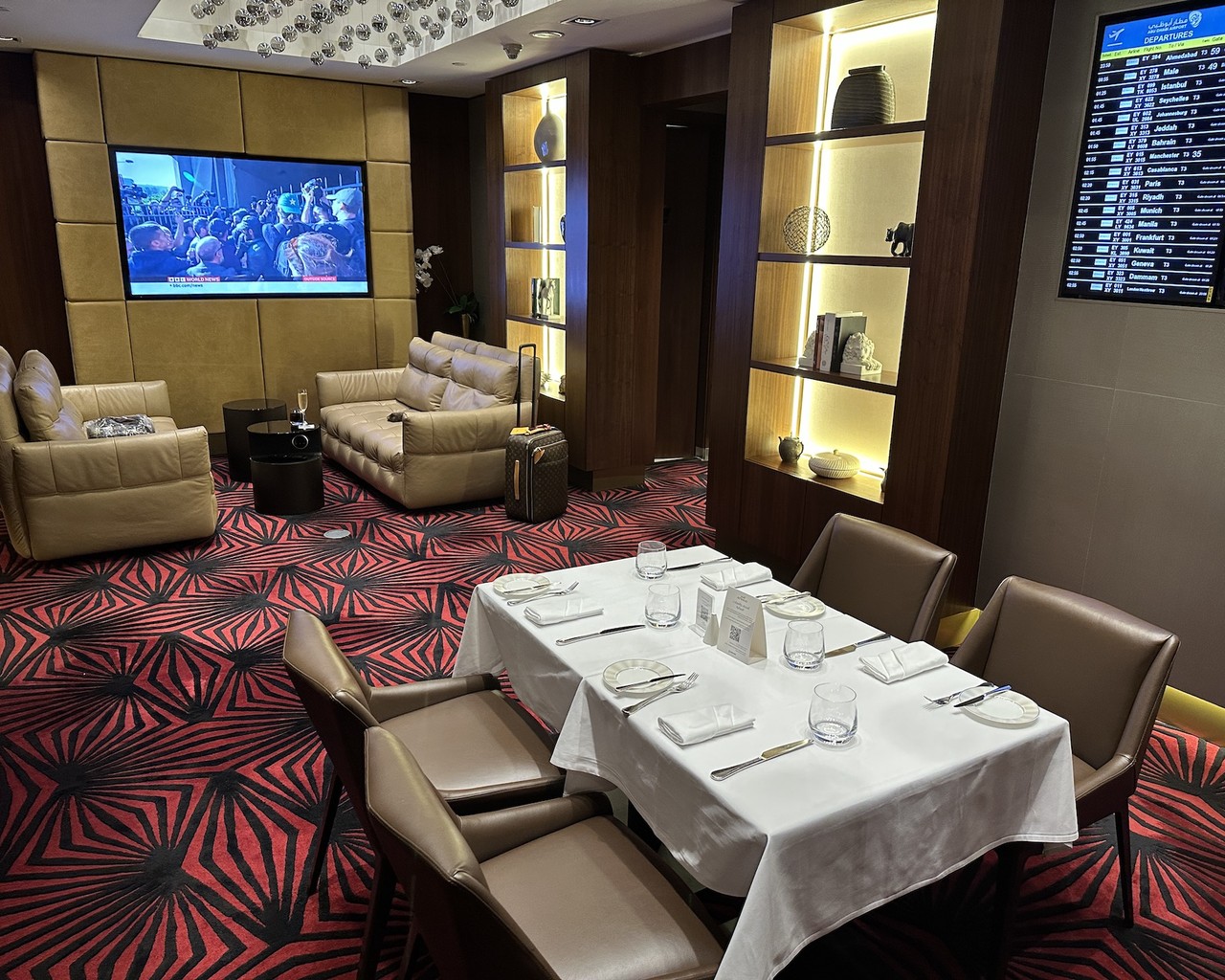 Avis du vol Etihad Airways Abu Dhabi → London en Première