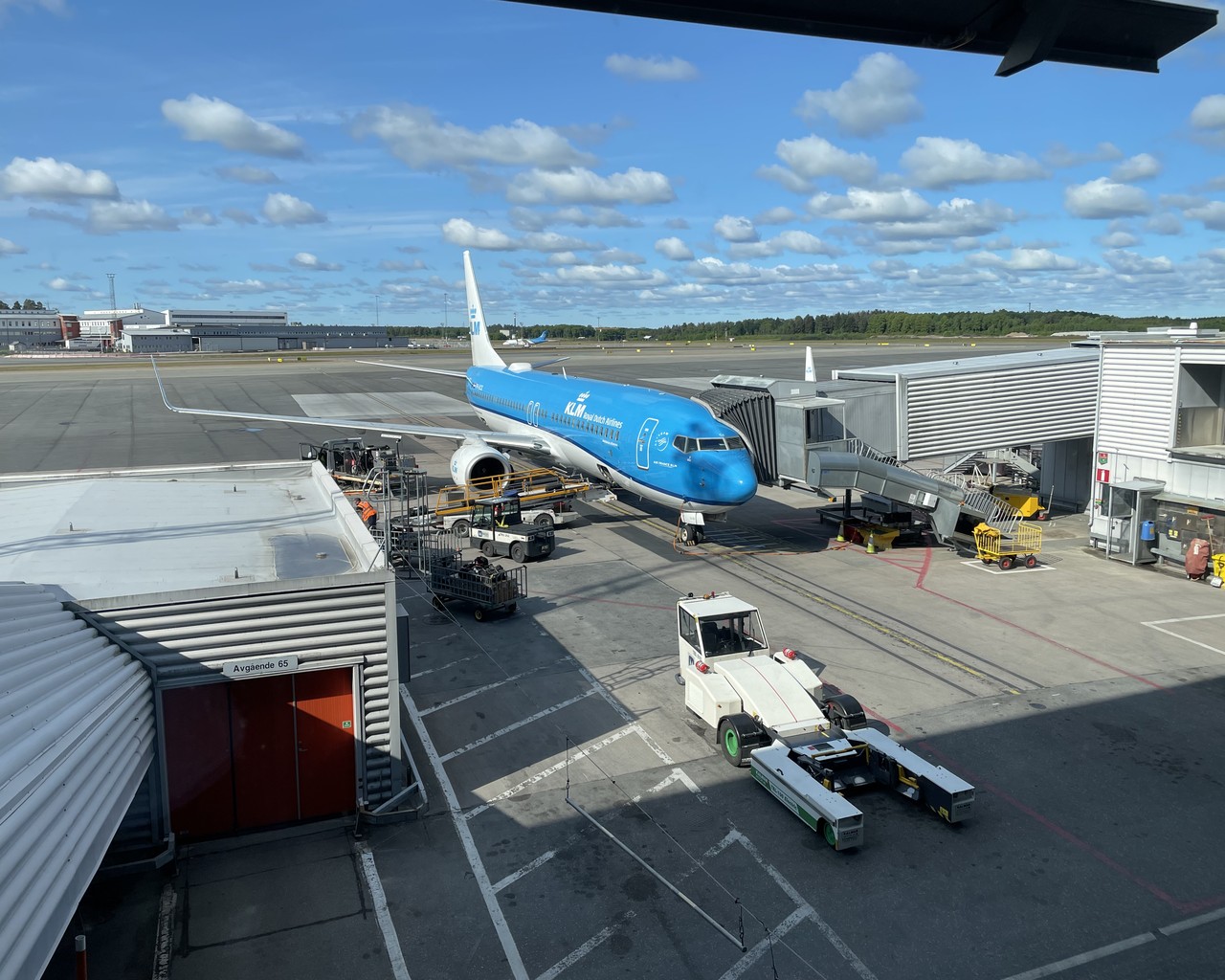 Avis du vol KLM Stockholm → Amsterdam en Economique